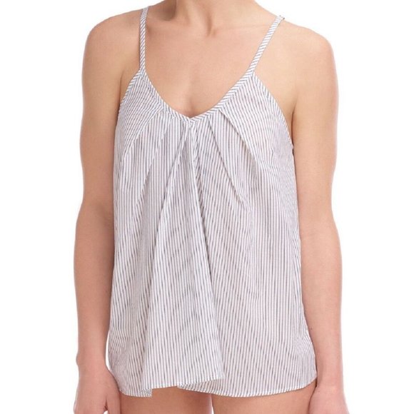 Commando | Tops | Commando Cotton Voile Cami Black White Stripe Cv2 ...